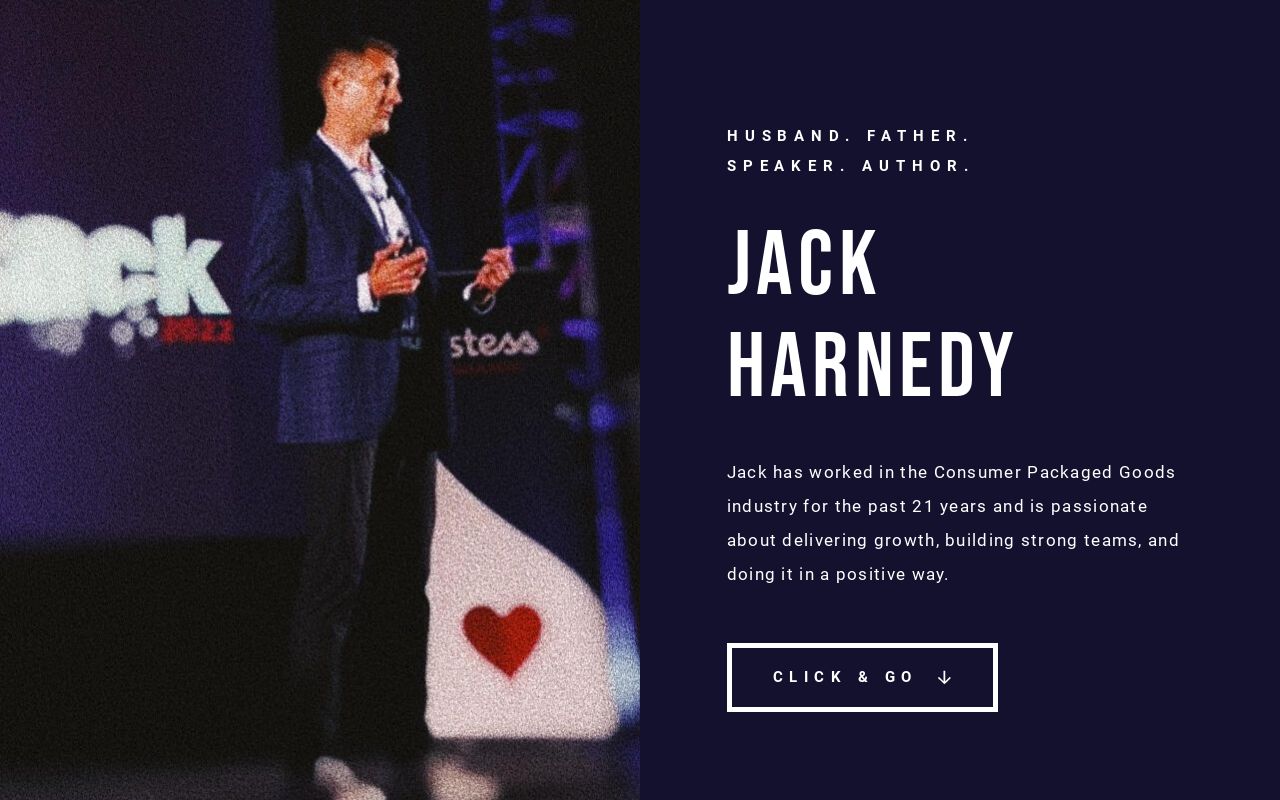 Jack Harnedy | Speaker, Author, Leader